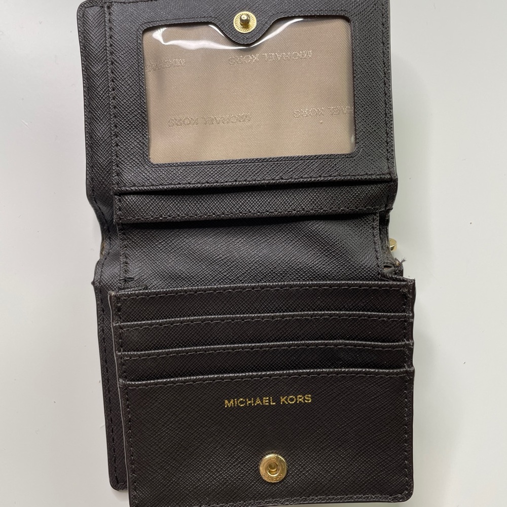 Michael Kors Logo Bi-Fold Wallet - Gem